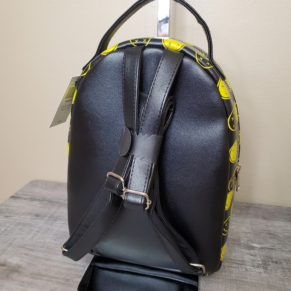 Hot Topic | Bags | Nirvana Smile Logo Backpack | Poshmark